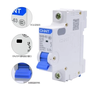 Jual MCB Chint NXB 1P 6kA (1A 2A 4A 50A 63A) Jakarta | Chint Indonesia