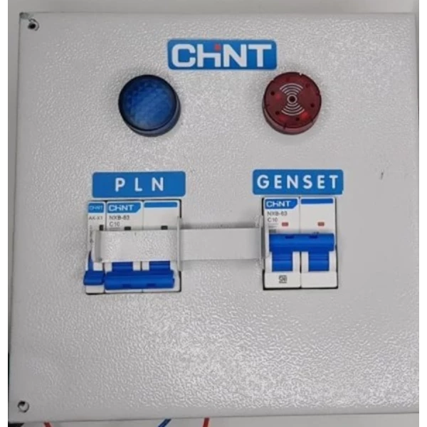 Jual Panel Interlock Switch CHINT PLN - Genset 4P + Alarm Jakarta | Chint Indonesia